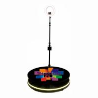 China Shooting Manual 360 Photo Booth Customized LOGO With Ring Light for sale