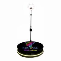 China 80cm Portable Automatic 360 Photo Booth Machine For 2 - 3 People for sale