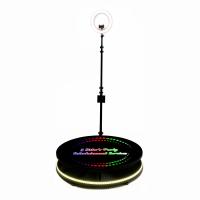 China 100cm Rotating Camera Automatic 360 Photo Booth Stretchable For 1 - 5 people for sale