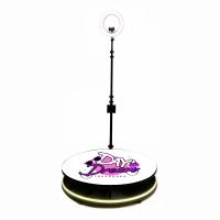 China Revolving Manual 360 Photo Booth adjustable Arm Base Customzied Logo for sale