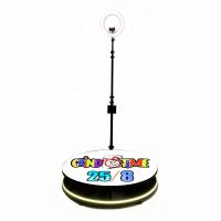 China Iron Manual 360 Photo Booth adjustable Portable Photography Booth for sale