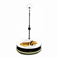 China Shooting Manual 360 Photo Booth Customized LOGO With Ring Light for sale