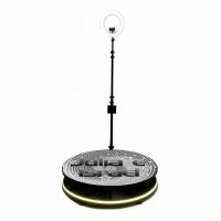 China LED Manual 360 Photo Booth 4 People Rotating Camera Booth For events for sale