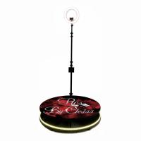 China LED Manual 360 Photo Booth 4 People Rotating Camera Booth For events for sale