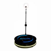 China Slow Spinner Automatic 360 Photo Booth Metal Turntable Phone iPad Gopro Holder for sale