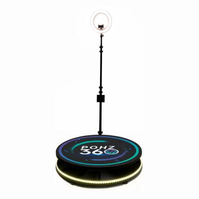 China LED Light Automatic 360 Photo Booth Customized Logo For Rent for sale