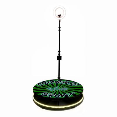 China Slow Motion Automatic 360 Photo Booth Rotating Remote Control 80cm 100cm for sale