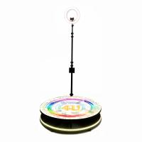 China Slow Motion Automatic 360 Photo Booth Rotating Remote Control 80cm 100cm for sale