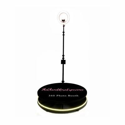 China 7 People 360 Degree Photo Booth Camera Stand Custom Logo For Party for sale