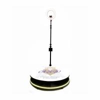 China Automatic 360 Degree Camera Photo Booth Tempered Glass Remote control for sale