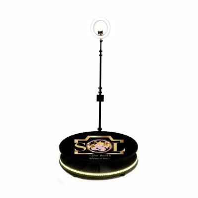 China 39.4 Inch 360 Photo Booth Machine Rotating Platform Motorized Custom Logo for sale