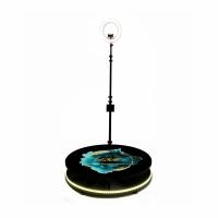 China Automatic Camera Booth 360 Selfie Photo Booth With Strip Light for sale