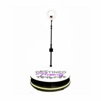 China LED Light 360 Photo Booth Machine Remote Control Extendable Spin Camera Booth for sale