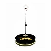 China LED light Automatic 360 Photo Booth Portable Spinning Camera For Parties for sale