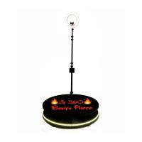 China Wireless 360 Rotating Photo Booth Remote Control Adjustable with LED light for sale