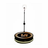 China LED Light 360 Photo Booth Machine Remote Control Extendable Spin Camera Booth for sale