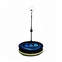 China Colored Lights 360 Photo Booth Machine Camera Slow Motion For Carnival Party for sale