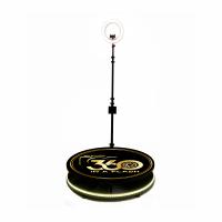 China Remote Control Ipad Selfie Ring Light Photo Booth 360 Degree Stand Automatic for sale