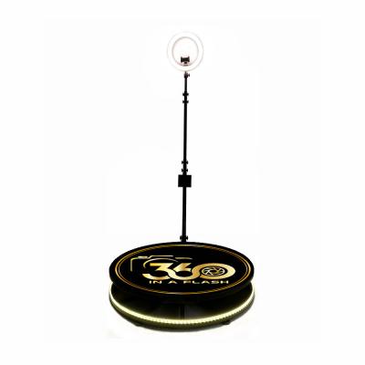 China Remote Control Ipad Selfie Ring Light Photo Booth 360 Degree Stand Automatic for sale