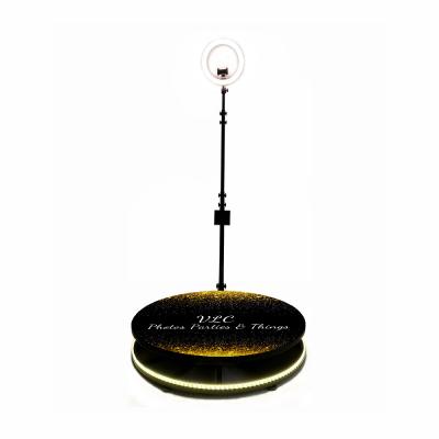 China Rotating Automatic 360 Spin Photo Booth Machine Remote Control for sale