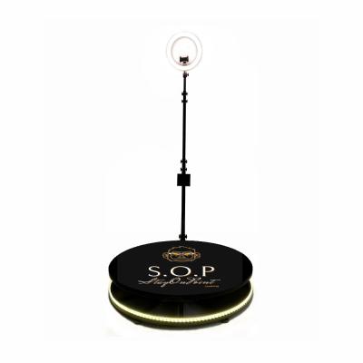 China Party Panoramic 360 Degree Photo Booth Remote Control Video Booth With LED Light for sale