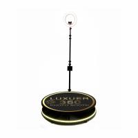 China Customized 360 Video Photo Booth Equipment Rotating For Wedding for sale