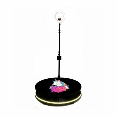 China Intelligent 360 Video Photo Booth Slow Motion Portable LED Photo Booth for sale