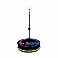 China Portable 360 Video Photo Booth Slow Motion Spinning Selfie Booth for sale