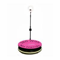 China Slow Motion 360 Video Photo Booth Station Adjustable Automatic Spin for sale