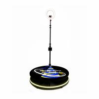 China Slow Motion 360 Spinning Photo Booth Automatic Video Booth With Ring Light for sale