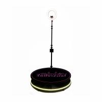 China Camera Video Automatic Spin 360 Photo Booth Remote Control Ring Light For Parties for sale