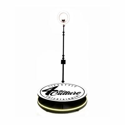 China Selfie 360 Video Booth Wedding Automatic Portable 360 Rotating Camera For Party for sale