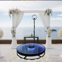 China Event Spin LED 360 Photo Booth Portable 32 Inch 39 Inch 45 Inch For Wedding for sale