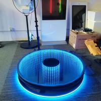 China Party Automatic Spin LED 360 Photo Booth AC 110V - 240V Customized for sale