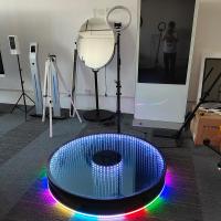 China Wedding Classic LED 360 Photo Booth Spin Selfie Slow Mo Photo Booth for sale