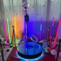 China Rotating 360 Degree Video Camera Selfie LED Automatic Portable Video Booth for sale