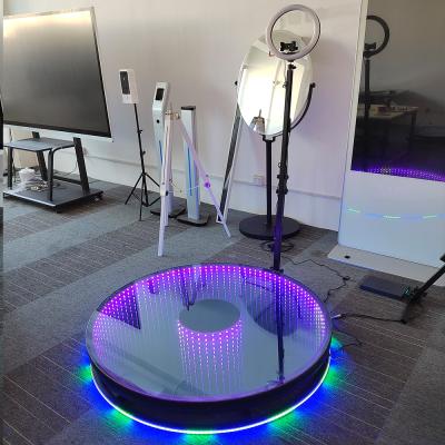 China LED Photo Booth 360 Spin Video Slow Motion Free Logo With RGB Light for sale