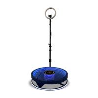 China Wedding Social Kiosk Photo Booth LED Slow Motion 360 Spinning Booth for sale