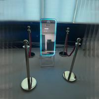 China Party Selfie Digital Mirror Photo Booth Oval Beauty Customized Size Color for sale