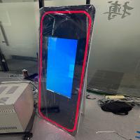 China 65 Inch Selfie Station Magic Mirror Photobooth Portable For Fotomation for sale