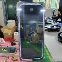 China Full Body Selfie Mirror Photo Booth 65 Inch 3 In 1 With LED Lights for sale