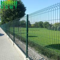 China High Security 3d Fence Barbed Wire Garden Building PVC Coated Galvanized 3d Curved Security Fence for sale