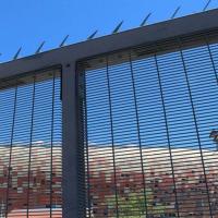 China Prison Highway Anti Climb Security Fencing 358 Wire Mesh 76.2x12.7mm Hole Size for sale
