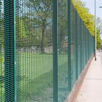 China Carbon Square Post 358 Welded Mesh Security Fencing Anti Climb for sale