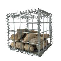 China 1x1x1m Galvanized Welded Gabion Box PE Coated for sale