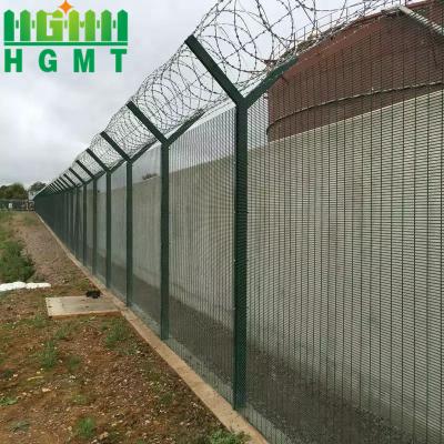 China Powder Coating Prison 358 High Security Fence Hot Dipped Galvanized for sale