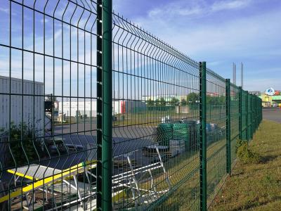 China 3d V Bending Curved Welded Wire Mesh Fence Hot Galvanized Steel Metal PVC Coated for sale