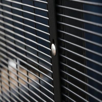 China Galvanized Security Metal Anti Climb Iron 358 Fence Panel Customized for sale