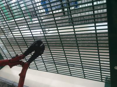 China Anticut 358 High Security Fence Galvanized Wire Powder Coated for sale