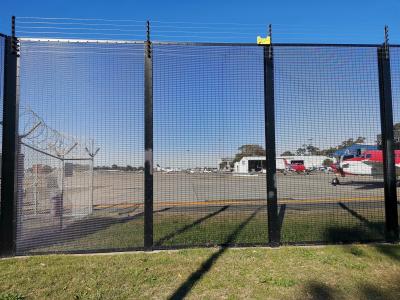 China Heavy Gauge Small Hole Welded Wire Mesh Fence High Security 358 Anti Climb for sale